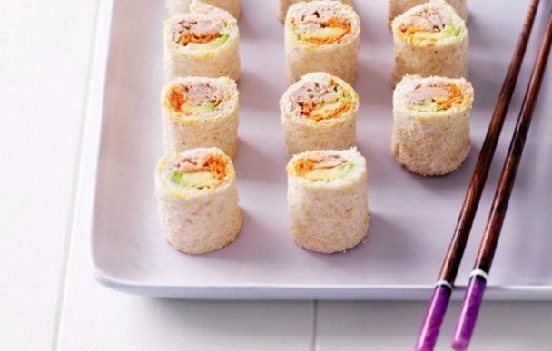 Mini Sándwich De Atún Y Aguacate Con Todo El Estilo Japonés | delicias ...