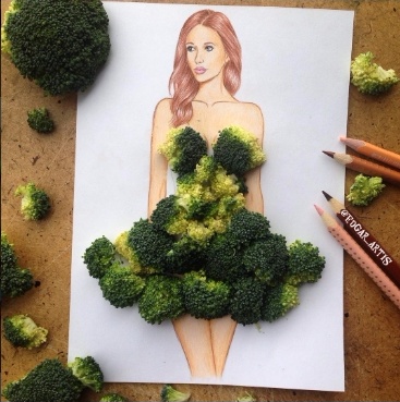 Él Diseña Ropa Inspirado En La Comida, Mira Estos 43 Diseños Increíbles ...