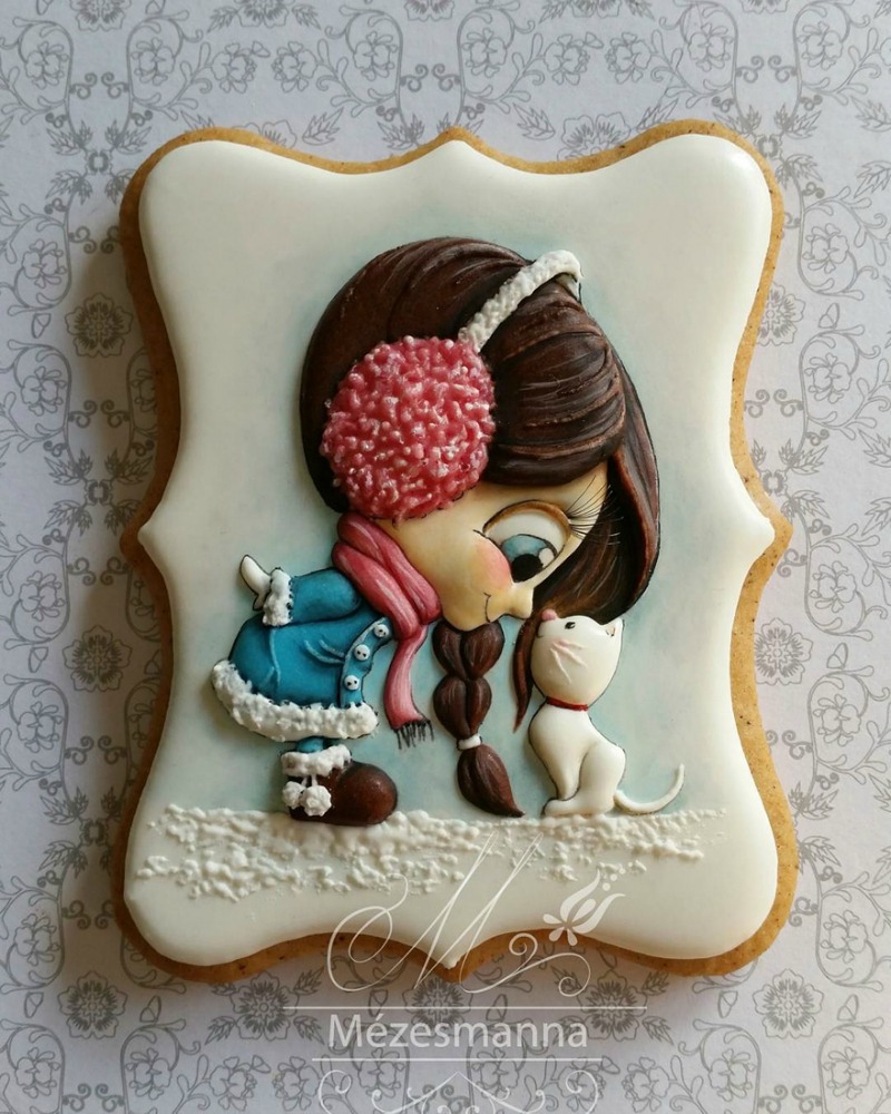 Chef Húngara Crea Increíbles Diseños Sobre Galletas Comunes | delicias ...