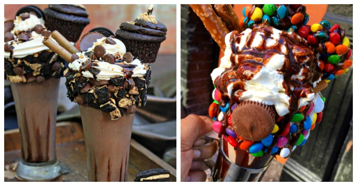 Conoce Los Milkshakes Más Grandes Jamás Vistos Que Harán Agua Tu Boca ...