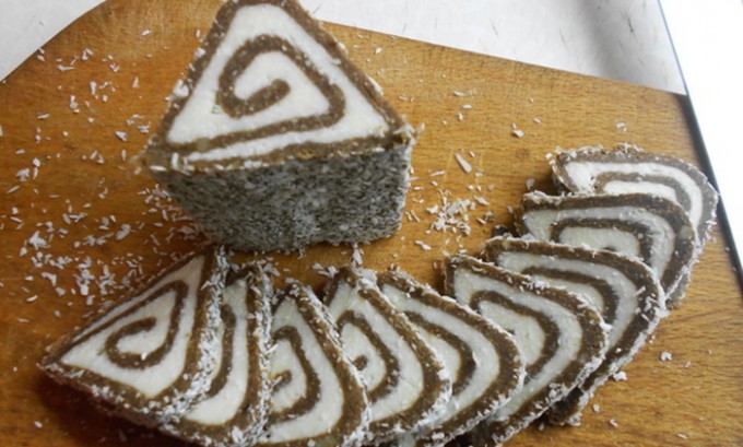 Deliciosos Triángulos De Coco Y Chocolate Que No Tendrás Que Hornear ...