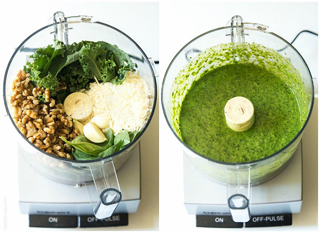 Esta Deliciosa Salsa Pesto con Kale Estará Lista Para Tus Pastas En ...