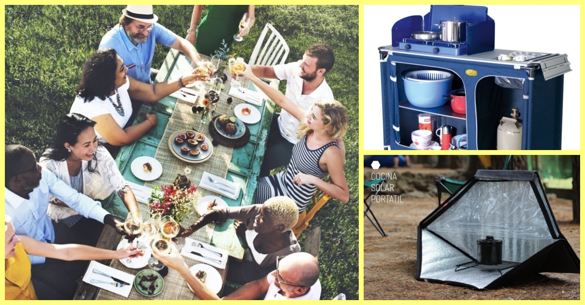 Ingeniosas Cocinas Portátiles Para Campamentos, Vacacionar Y Cocinar Al ...