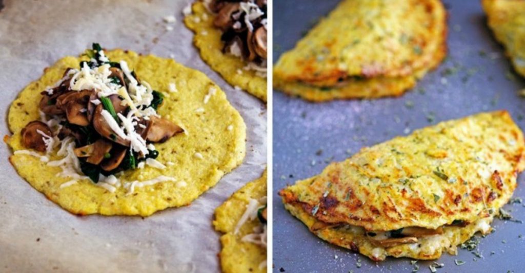 "Calzone" Hecho Con Masa De Coliflor ¡Queda Delicioso! | delicias.tv blog