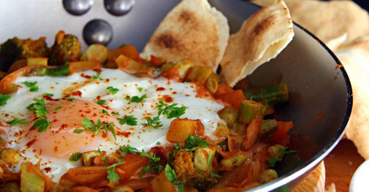 Deliciosa Receta De Verduras Y Huevo Al Sartén | delicias.tv blog