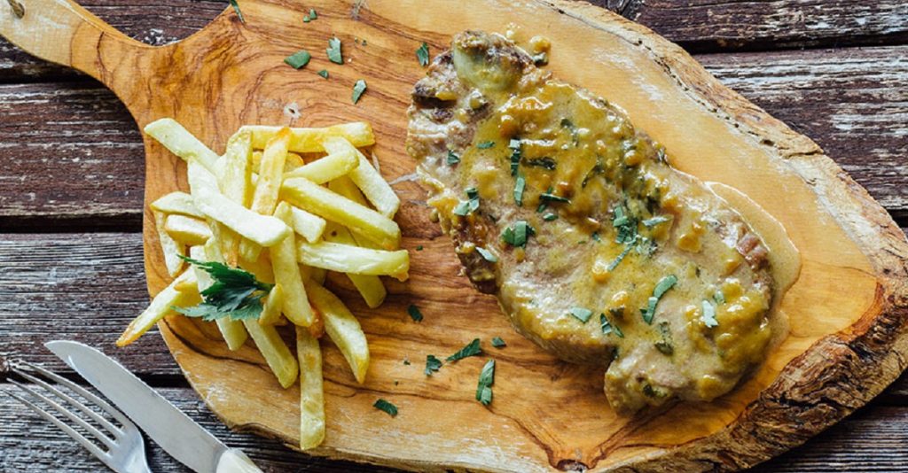 Esta Sencilla Receta De Chuleta De Cerdo En Salsa Dulce De Mostaza ...