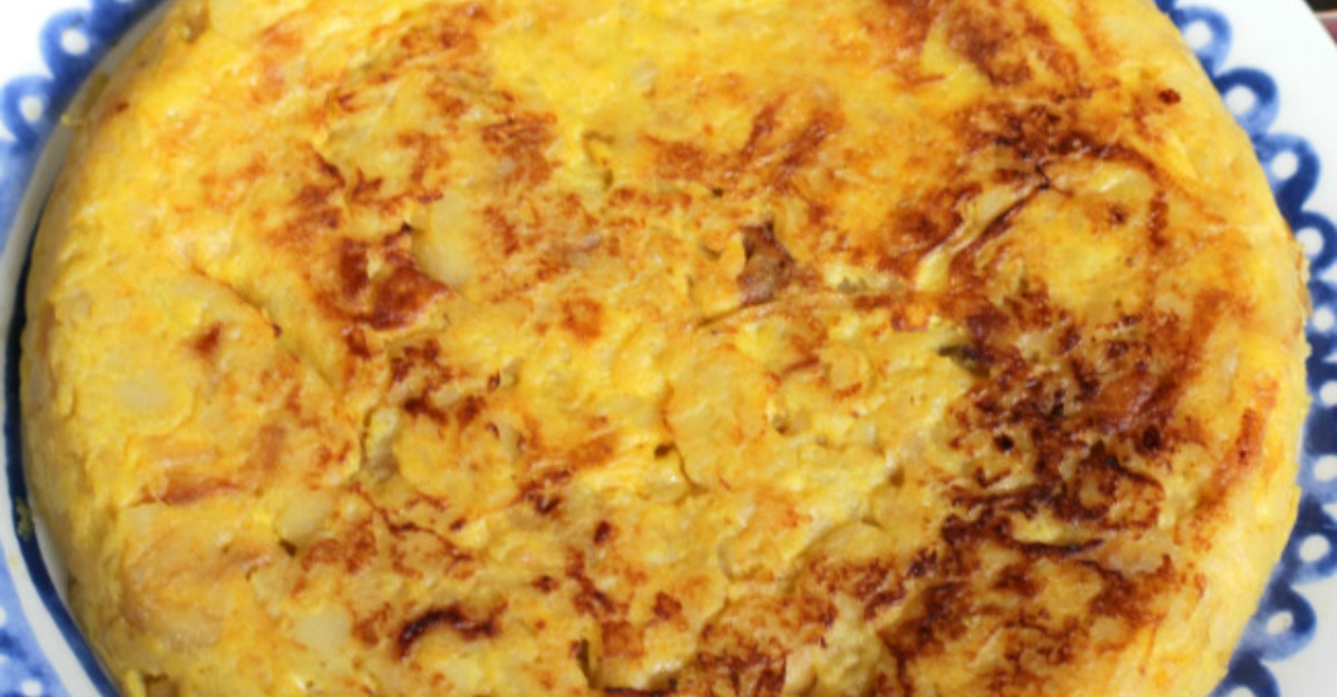 Receta De Tortilla De Papas Con Cebolla ¡Deliciosa! | delicias.tv blog