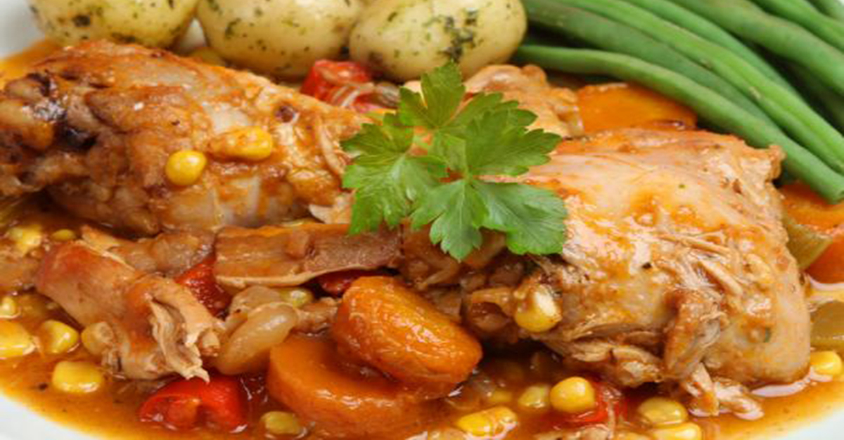 Receta De Un Exquisito Guiso De Pollo Con Verduras | delicias.tv blog