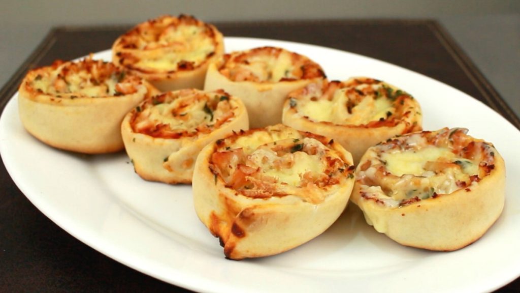 Rollos de pizza | delicias.tv